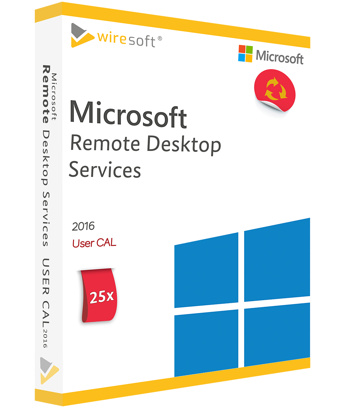 Microsoft Remote Desktop Services 2016 - 25 Pack User CAL