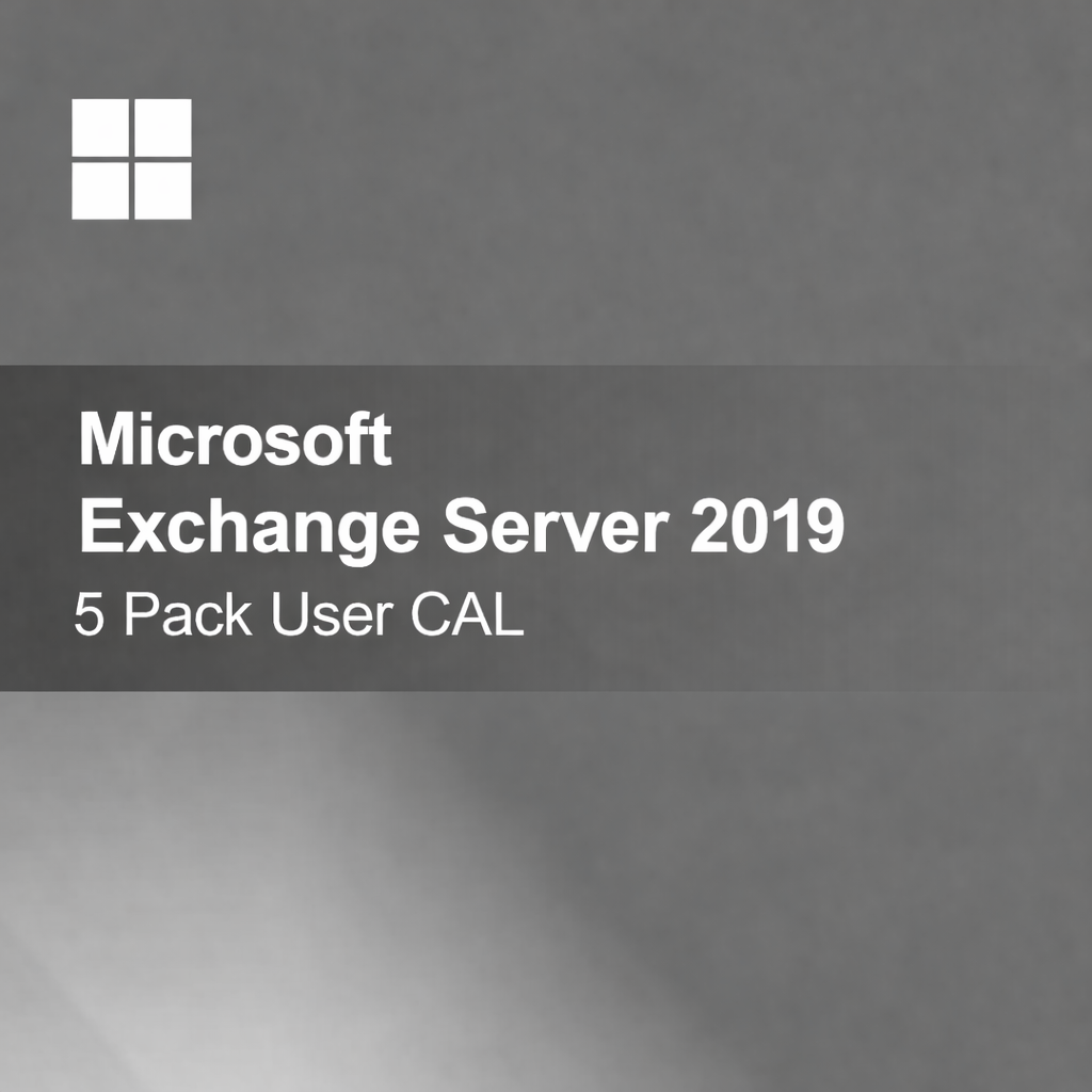 Microsoft Exchange Server 2019 - 5 Pack User CAL | Wiresoft